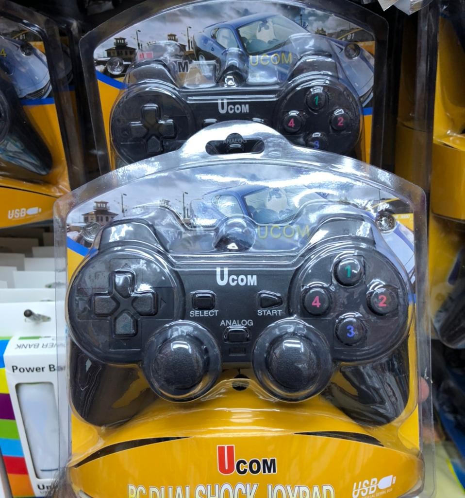 دسته بازی کامپیوتر شوک دار برند UCOM - دیلم شاپ