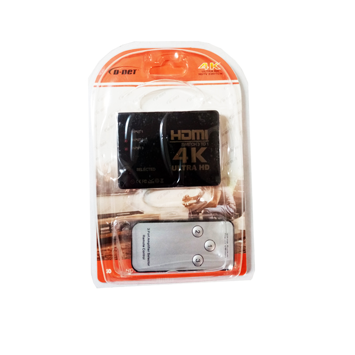 سوییچ 1 به 3 HDMI دی نت-DNET - دیلم شاپ