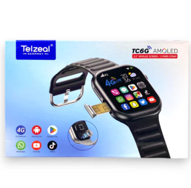ساعت سیم کارت خور و دوربین دار telzeal مدل TC6G - دیلم شاپ