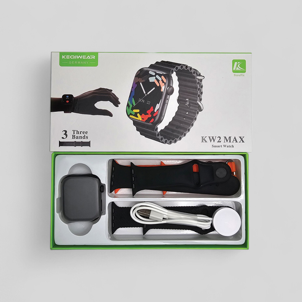 ساعت هوشمند kw2 max (فروش عمده و تک) - دیلم شاپ